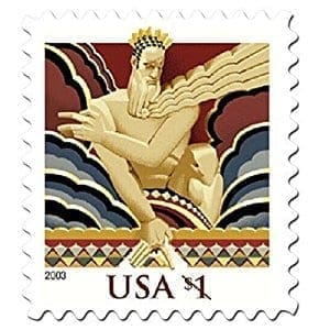 $1 Wisdom, Rockefeller Center (Sheet Of 20) - Buy Discount Stamps